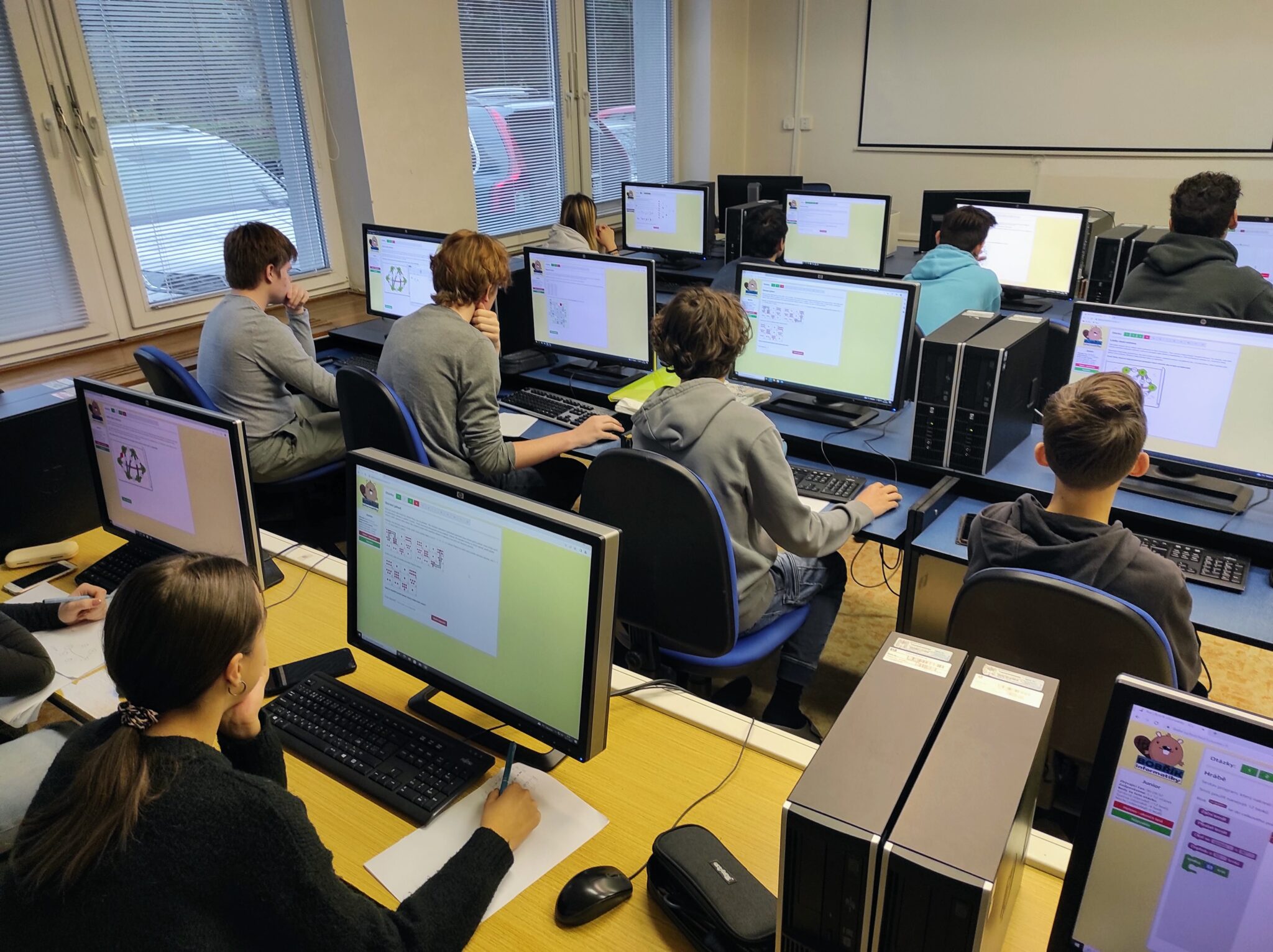 Výsledky soutěže Bobřík informatiky 2022 | Gymnázium Pardubice, www ...